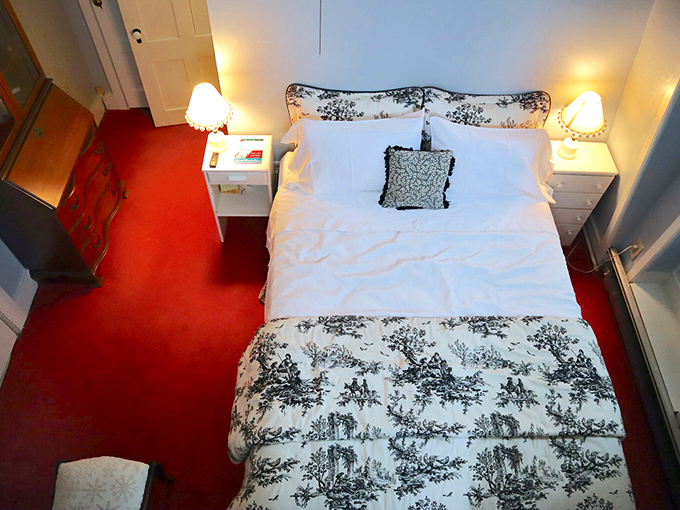 Peter Rabbit would hop for joy in this cozy burrow. Just don't let Mrs. Tiggywinkle catch you sleeping in!