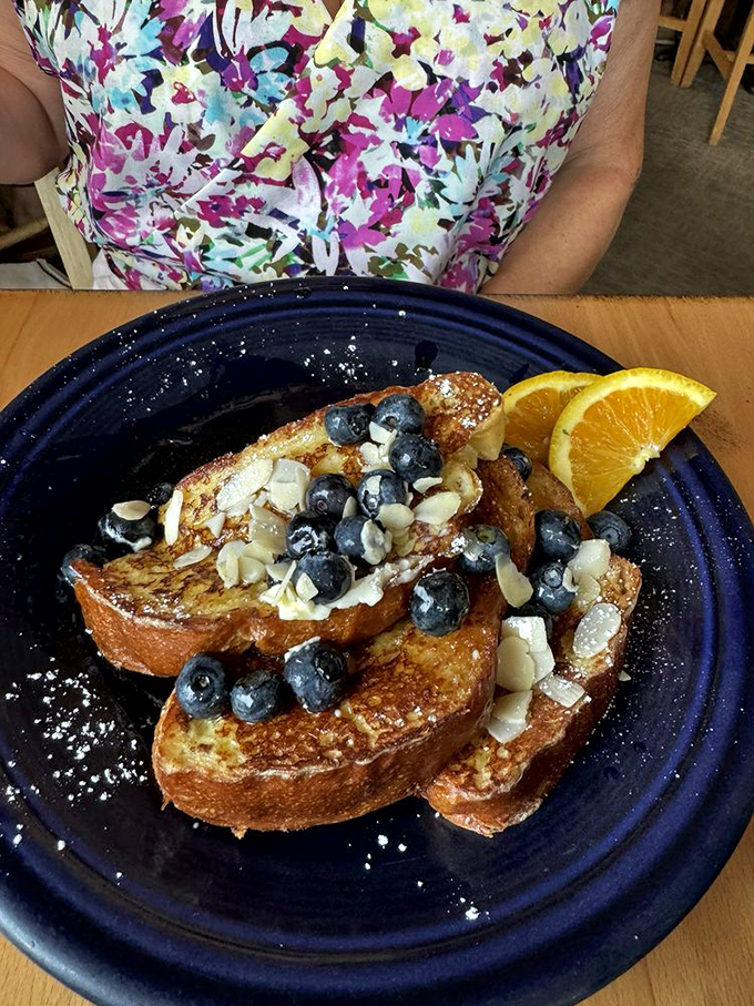Challah French toast that's more indulgent than binge-watching your favorite show. Go ahead, treat yourself &ndash; it's what weekends are for.