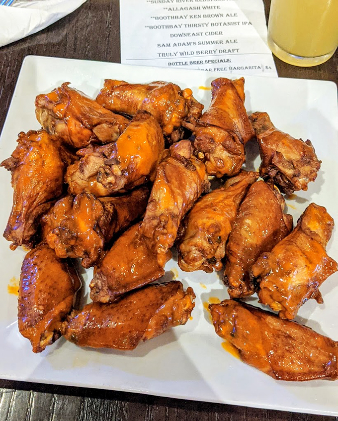 These wings aren't messing around - they're sauced, crispy, and ready to make your taste buds dance with delight.