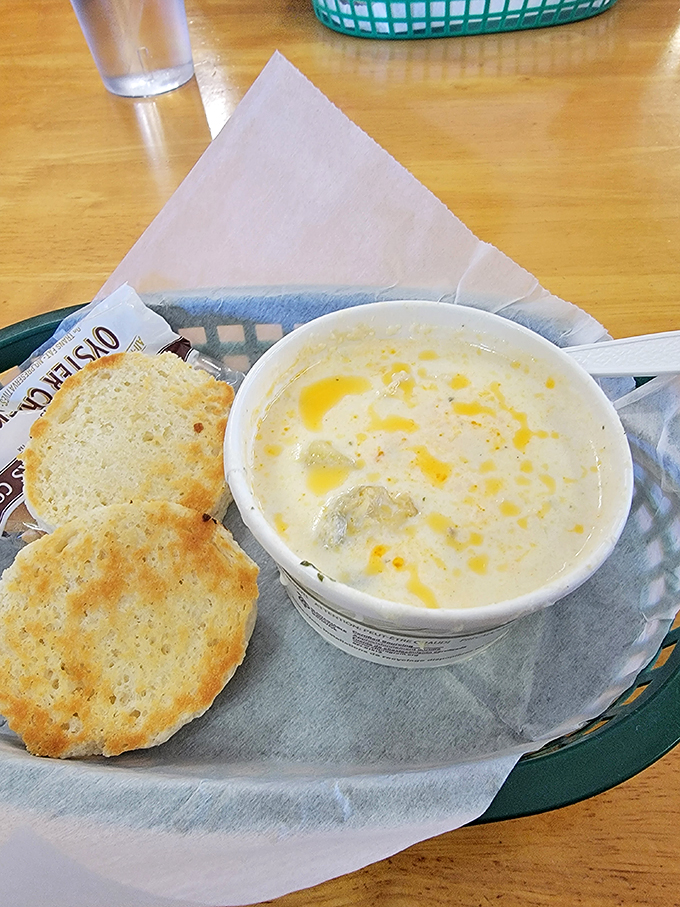 Creamy, dreamy, and oh-so-comforting. This clam chowder is like a warm hug for your taste buds.