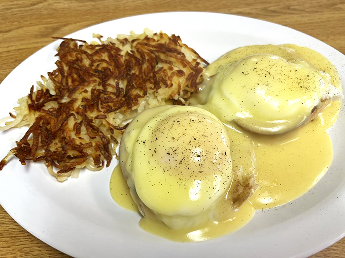 Eggs Benedict: the breakfast that puts on airs but isn't too proud to get a little messy. It's hollandaise heaven on a plate! Photo credit: Miko I.