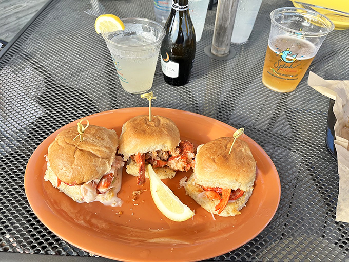 Three perfect sliders that prove good things come in small packages, especially when they're stuffed with fresh lobster.