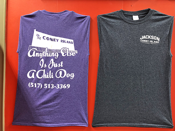 Wear your heart (and stomach) on your sleeve! These tees are like wearable menus, perfect for showcasing your allegiance to the Church of Coney.