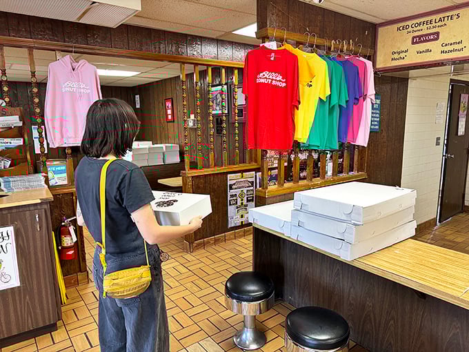 Wear your love for Bill's on your sleeve... literally! These shirts are like superhero capes for donut enthusiasts.