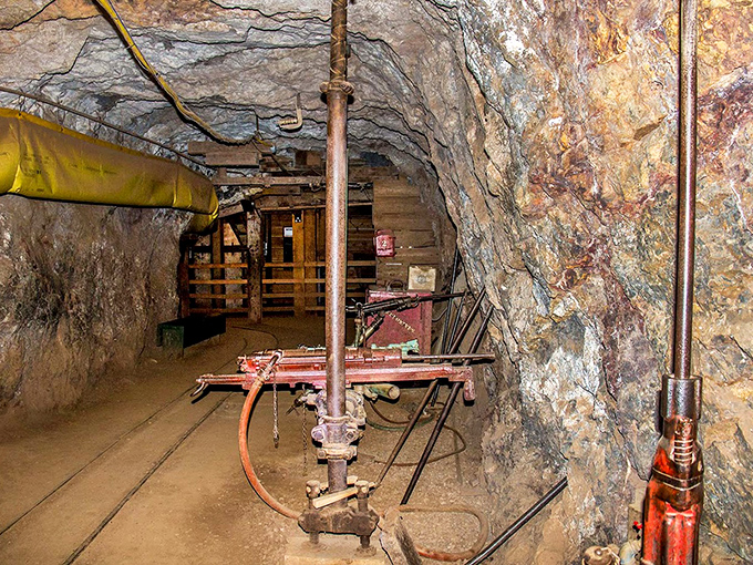 Behold, the belly of the beast! This cavern has more character than a Dickens novel and twice the atmosphere.