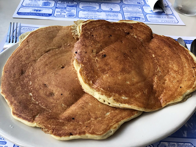 Pancakes so fluffy, they could double as pillows. Warning: may induce extreme comfort and happiness.