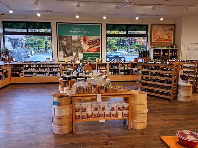 Local spirits and treats create a perfect Vermont tableau, showcasing the state's finest flavors under one roof.