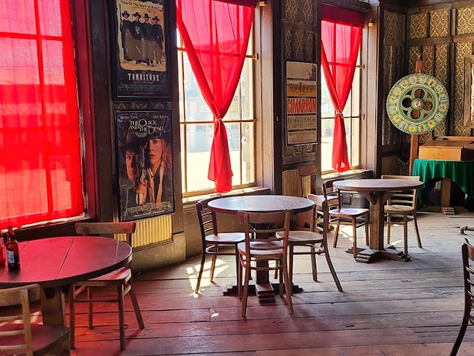 Belly up to the bar, partner! This saloon's got more atmosphere than a spaghetti western. Just don't ask for a skinny latte. Photo credit: JJ R