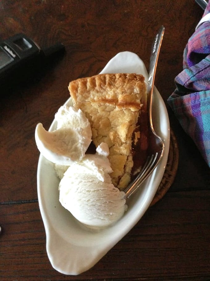 Rhubarb pie: Nature's way of saying "tart is smart." This golden-crusted wonder is the perfect balance of sweet and sassy. Photo credit: Moe M.