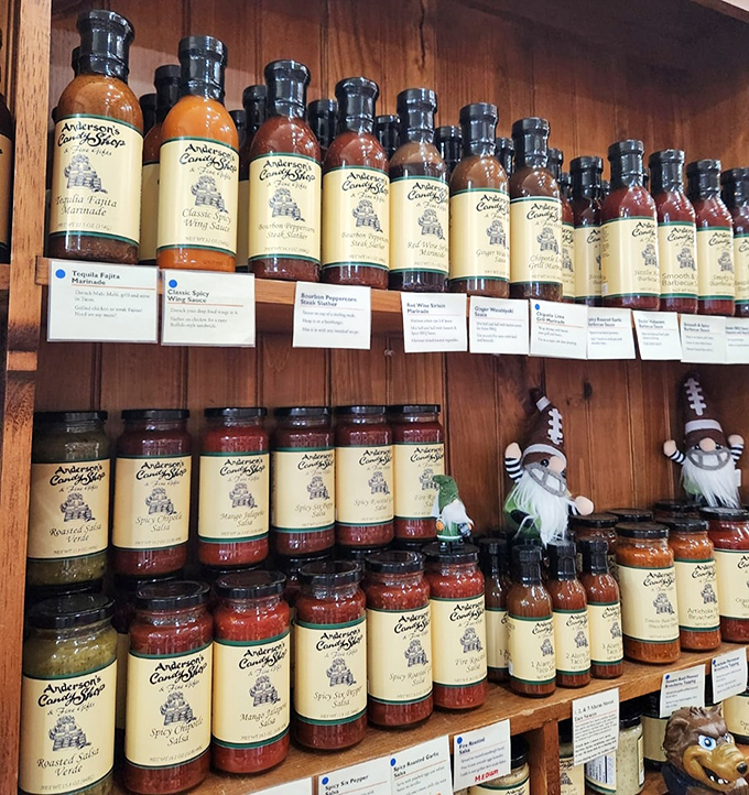 Saucy selection! From mild to wild, these bottles are flavor bombs waiting to explode. Your taste buds won't know what hit 'em!