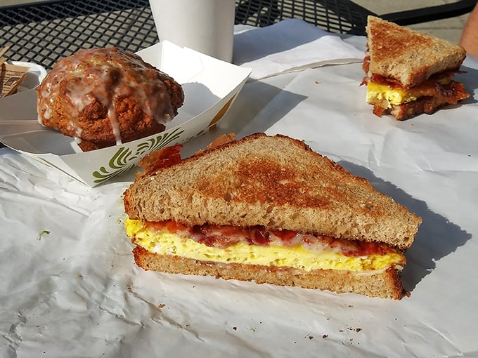 Sandwich spread worthy of a Norman Rockwell painting. Simple, honest food that tells the story of small-town America one delicious bite at a time.