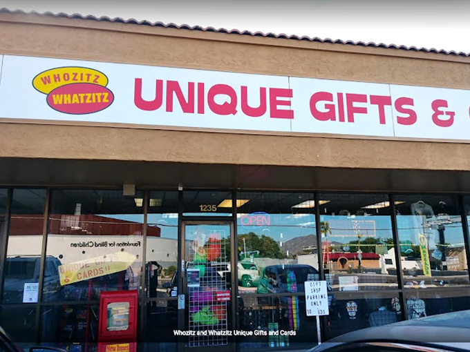 The name says it all&mdash;Whozitz and Whatzitz, where finding exactly what you weren't looking for is half the fun.