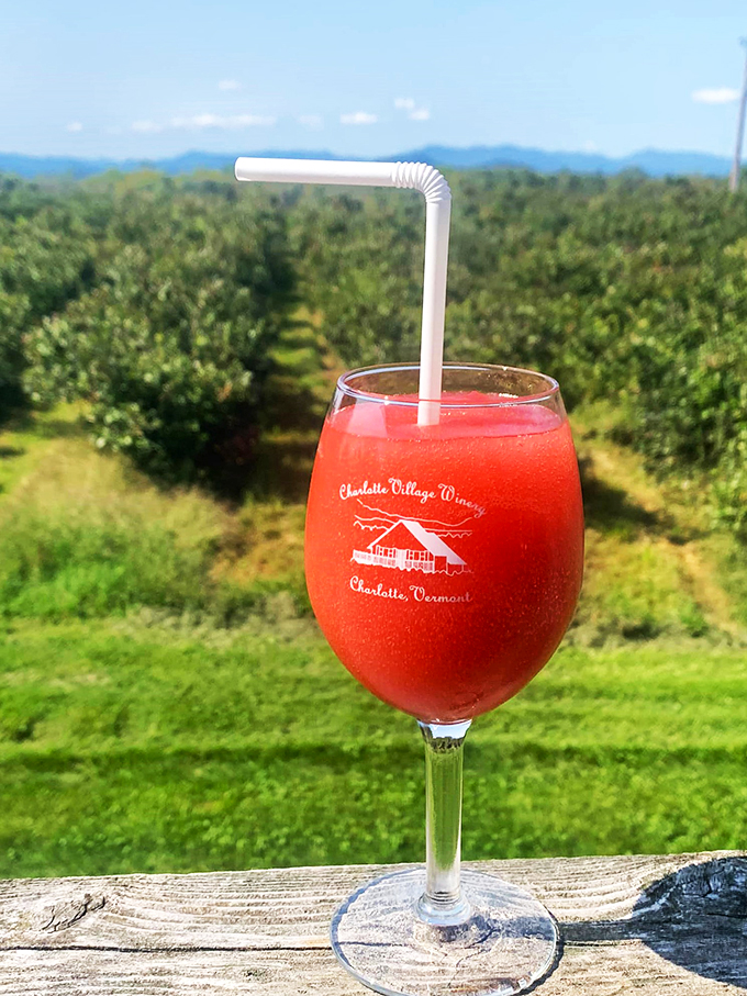 Who says adulting can't be fun? This wine slushy is like your childhood favorite, but with a grown-up kick.