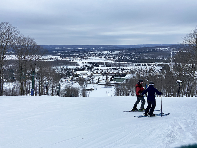 Winter wonderland in full swing! These slopes are where "Let it go" becomes less Frozen anthem and more ski instructor's mantra.