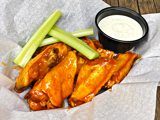 Wings so good, they'll make you forget about your diet faster than you can say "extra blue cheese, please."