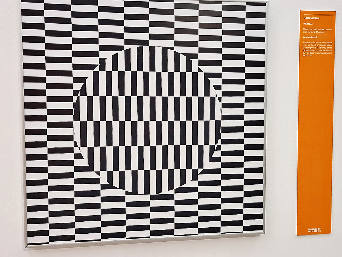 Is it floating or is it grounded? This optical illusion is like a magic eye poster's cooler, more sophisticated cousin. Stare long enough and you might just float away too! 