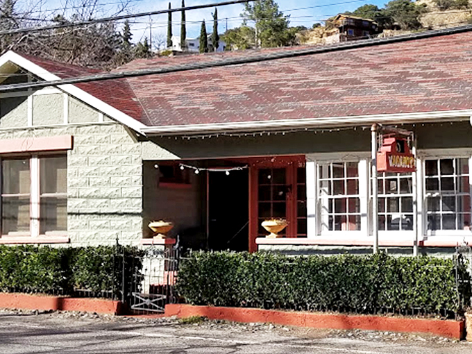 Morning light plays across the stone facade, highlighting the perfect blend of preservation and charm.