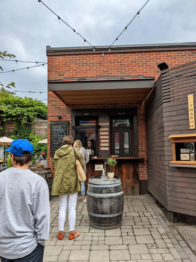 Front and center: Duckfat's facade, where culinary dreams come true and diets go to die (happily).