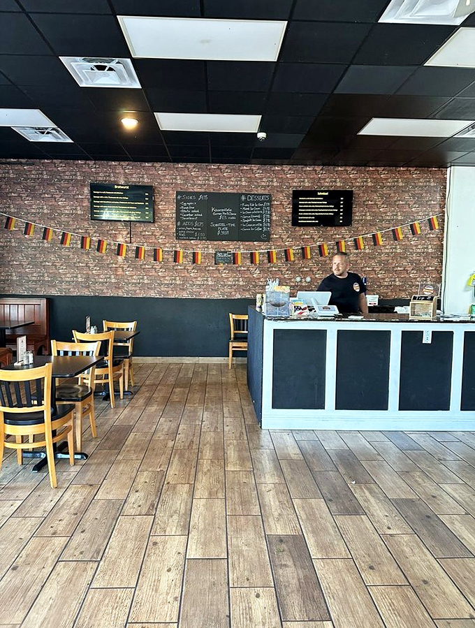 Step into a little slice of Bavaria, where the only thing more inviting than the decor is the promise of schnitzel-induced bliss.