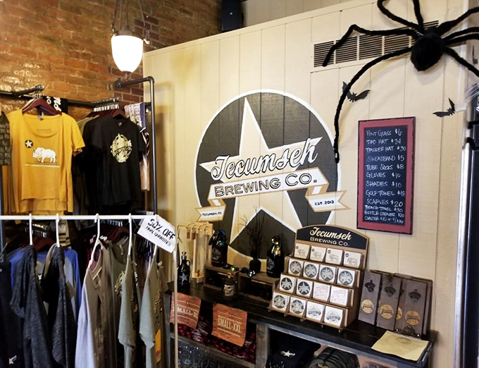 Merch madness! Show off your Tecumseh Brewing pride with these cool tees. It's like a souvenir and a conversation starter rolled into one.