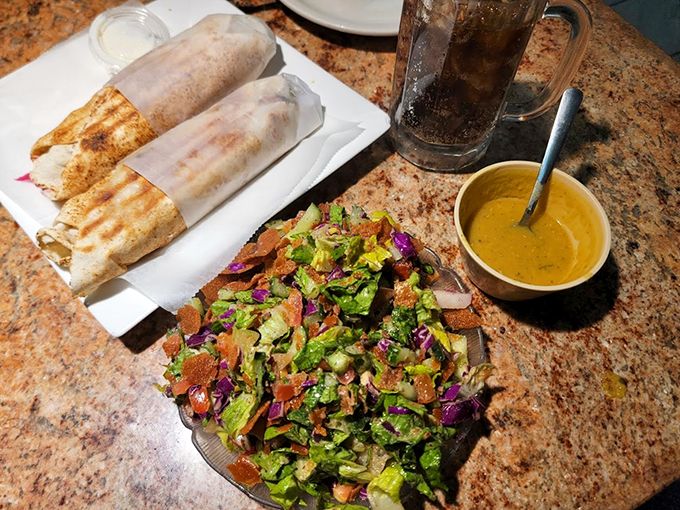 Who said healthy can't be heavenly? This salad is a rainbow of flavors, proving that sometimes the best things in life are green (and purple, and red...).