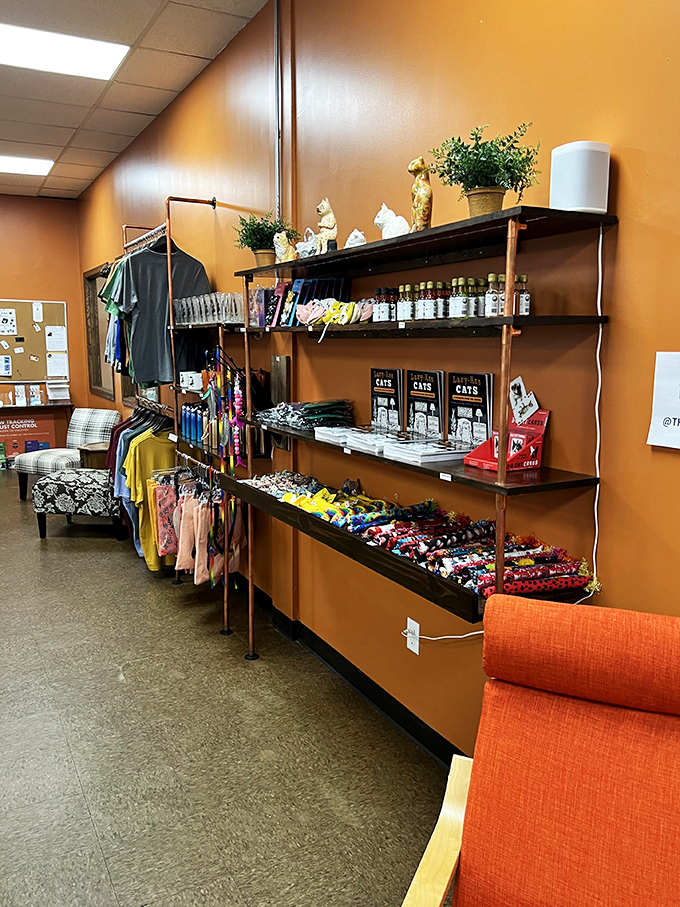 Souvenirs that speak to your inner crazy cat person. Because nothing says "I've been to a cat cafe" like a mug with whiskers.