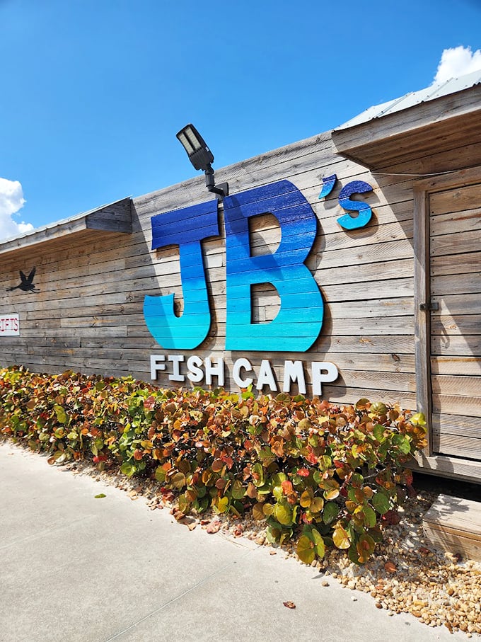 Part summer camp, part seafood heaven &ndash; JB's is the grown-up version of your favorite childhood memories, with better food!