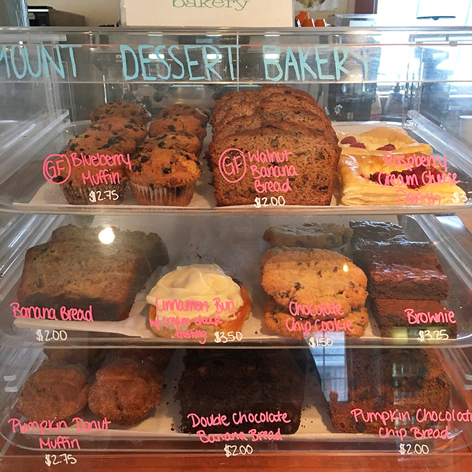 A glass case of emotion&hellip; and carbs. Muffins and breads and brownies, oh my! Diets, beware &ndash; you're not in Kansas anymore.