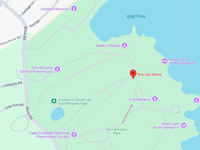 15 bite into maine map