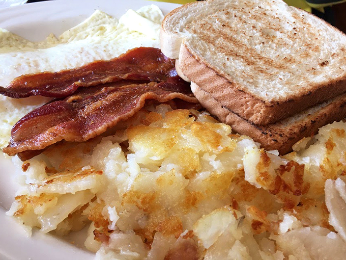 The breakfast of champions... and everyone else! This plate is a morning medley that hits all the right notes. Encore, please!