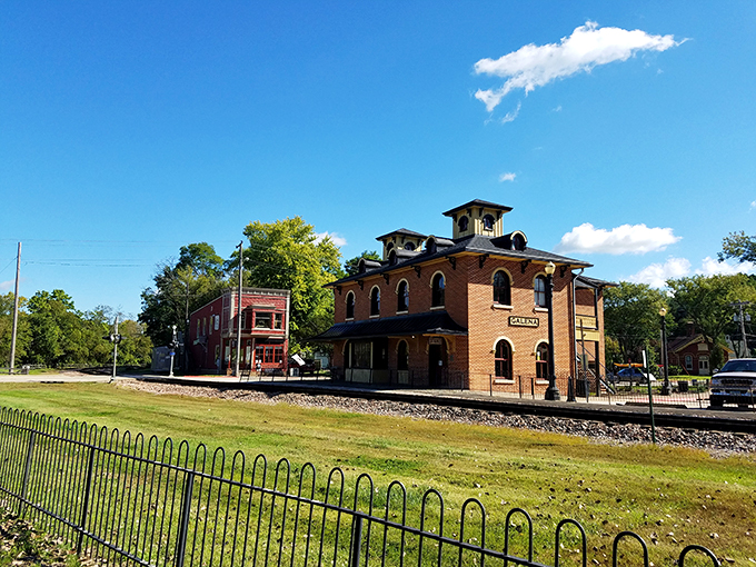 Galena's skyline: Where history meets small-town charm. And somewhere in that picturesque scene, Otto's is cooking up something magical.