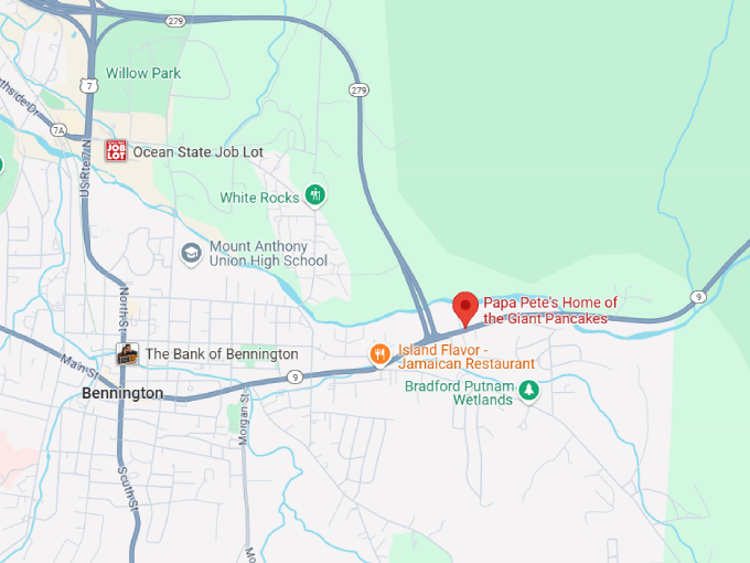 15 papa pete's home of the giant pancakes map