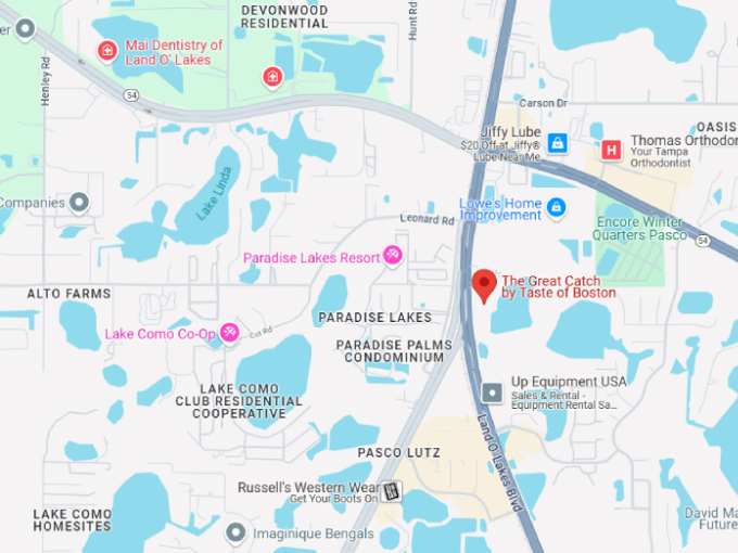 15 the great catch by taste of boston map