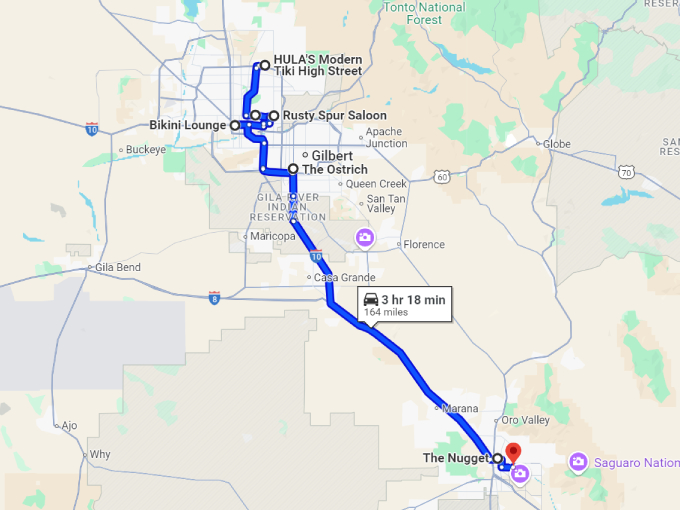 arizona-unique-bars map