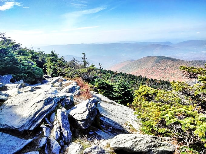A view that'll make your Instagram followers green with envy. Camel's Hump serves up panoramas so stunning, you'll forget you're not in an actual painting.