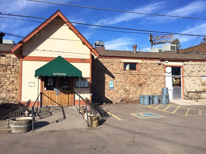 The gateway to gastronomic adventures! This entrance is like the wardrobe to Narnia, but instead of snow, you'll find cheese curds. Photo credit: Photo credit: Jenette B.