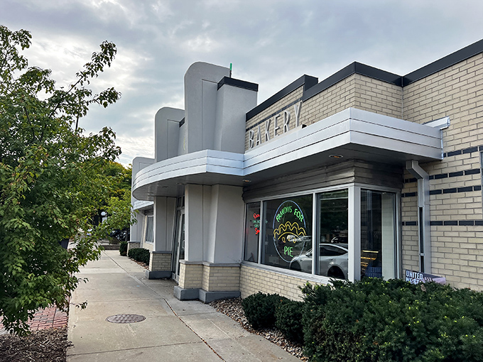 More than just a diner, it's a beacon of comfort food hope. That neon glow is nature's way of saying, 