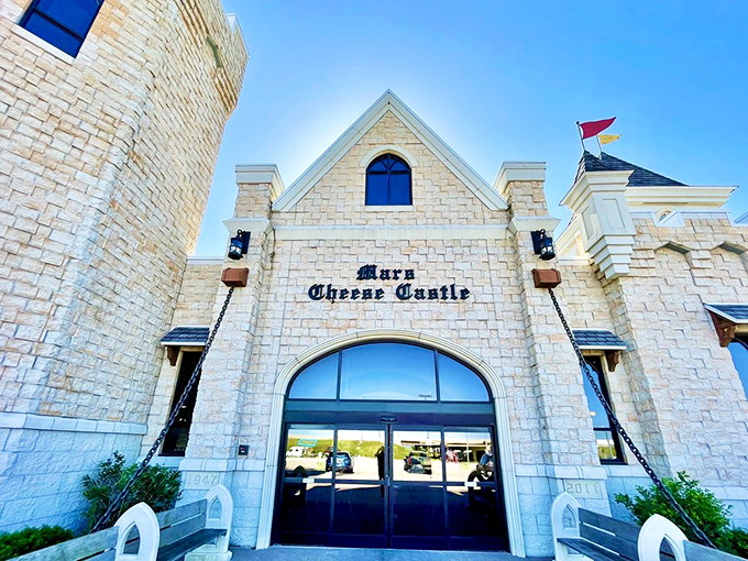 A cheese lover's fairytale come true! This majestic exterior proves that sometimes, reality is better than fiction &ndash; especially when there's cheese involved. 