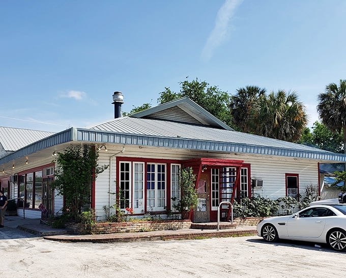 French doors and brick steps welcome diners to this corner of culinary history, where time moves at its own peaceful pace.