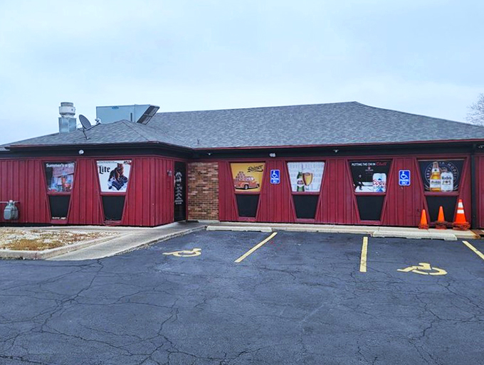 A familiar sight for regulars, this red-sided building has become a beacon for BBQ lovers in Waukegan.
