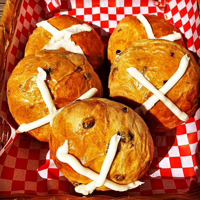 Hot cross buns that would make your grandmother nostalgic and your Instagram followers jealous at the same time.