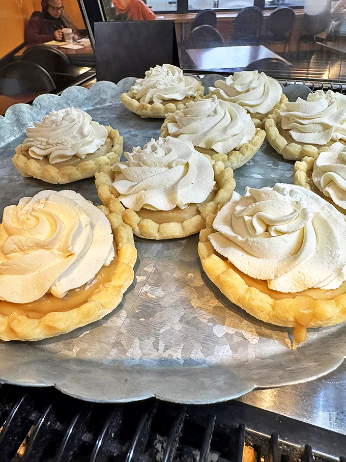 Cream pies with peaks so perfect, they could make a Vermont mountain range jealous.