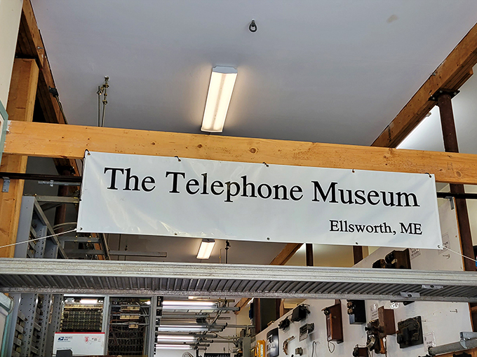 You've reached your destination! This sign marks the spot where nostalgia meets 'Can you believe we used to use these things?'