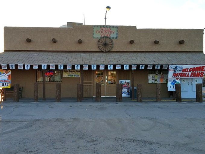 Rise and shine! Wells Country Store greets the day with a warm Arizona welcome and the promise of delicious adventures ahead.