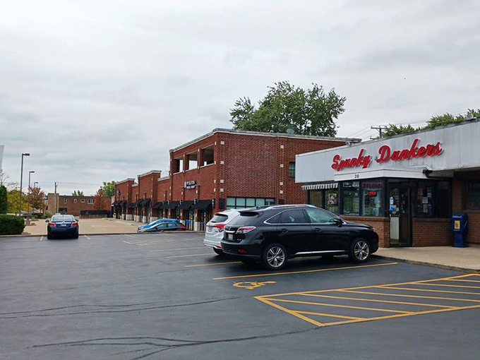 The pilgrimage site for donut devotees! This parking lot has seen more excitement than a rock concert venue.