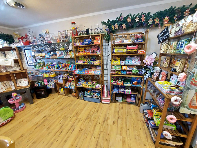 A wonderland of sweets and gifts where every shelf tells a story and every corner holds a new discovery.