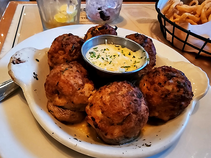 These stuffed mushrooms aren't just appetizers - they're little flavor bombs waiting to make your taste buds dance. Photo credit: Dan DiPaolo