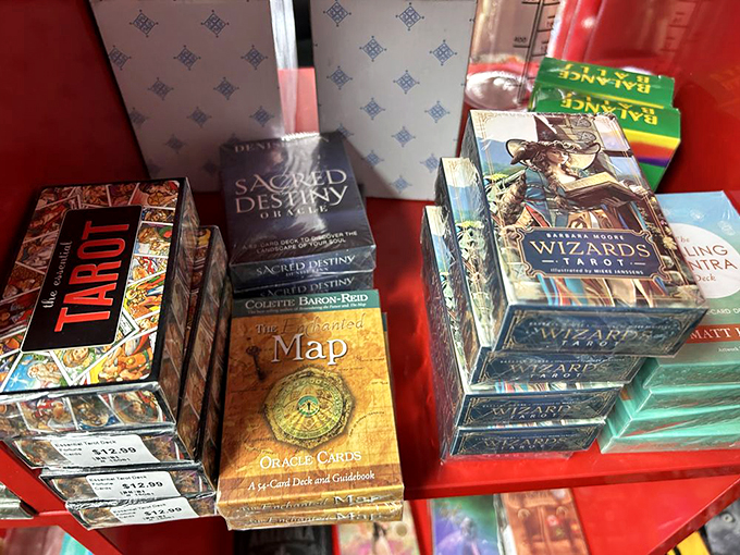 For those seeking mystical guidance or just collecting beautiful artwork, these tarot decks add a touch of magic to any shelf.