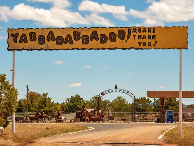 A fond farewell that proves even cavemen had manners&mdash;Yabba-Dabba-Doo means thank you too!