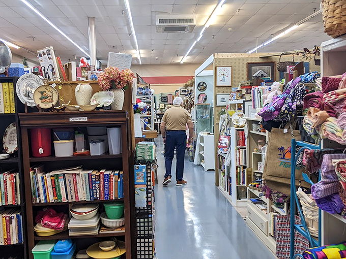 A literary labyrinth where Dan Brown rubs shoulders with vintage cookbooks. It's a bibliophile's dream and a time traveler's delight!